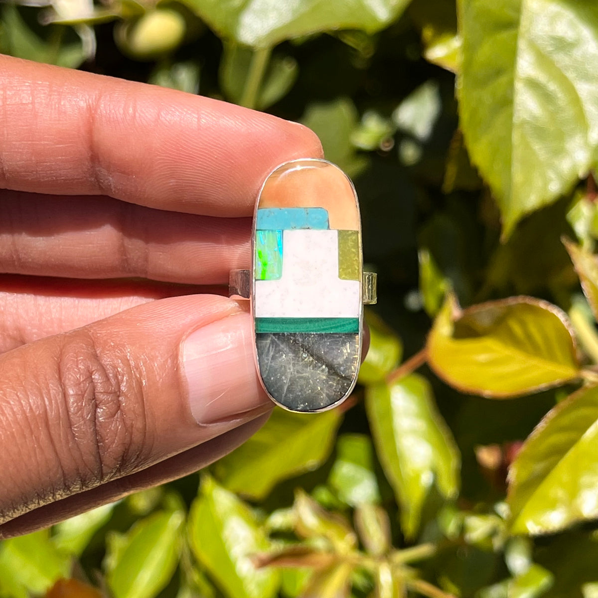 Phantom Inlay Capsule Ring - Size 7.75 – SEAPONYCOUTURE
